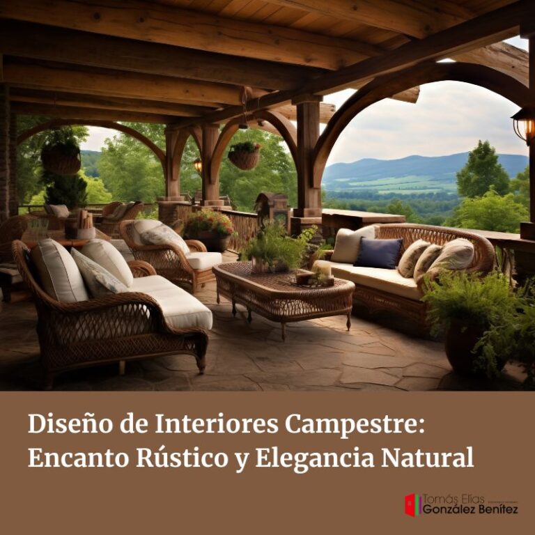 Diseño de Interiores Campestre: Encanto Rústico y Elegancia
